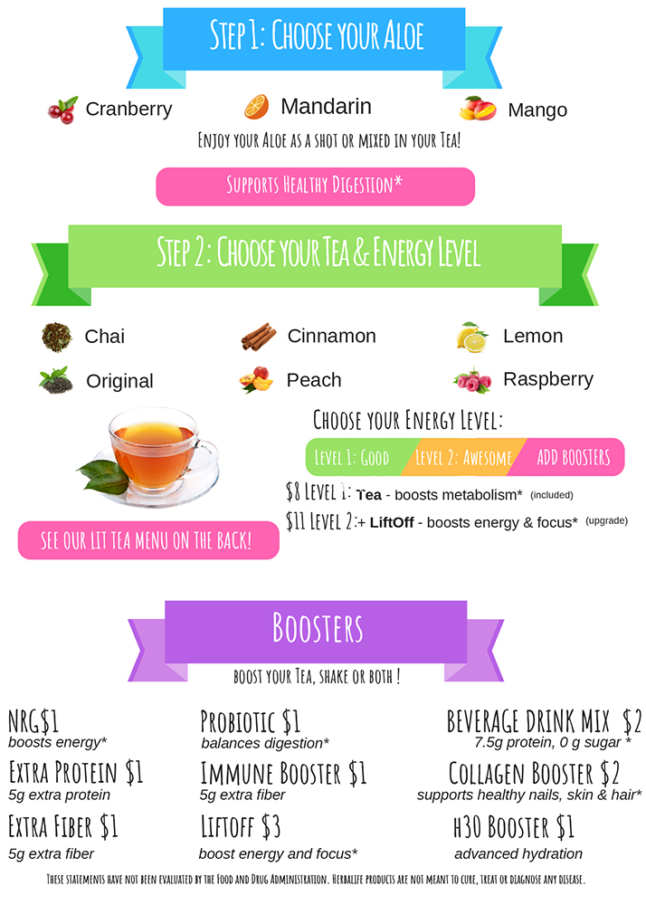 Our Menu – Wake Up Nutrition